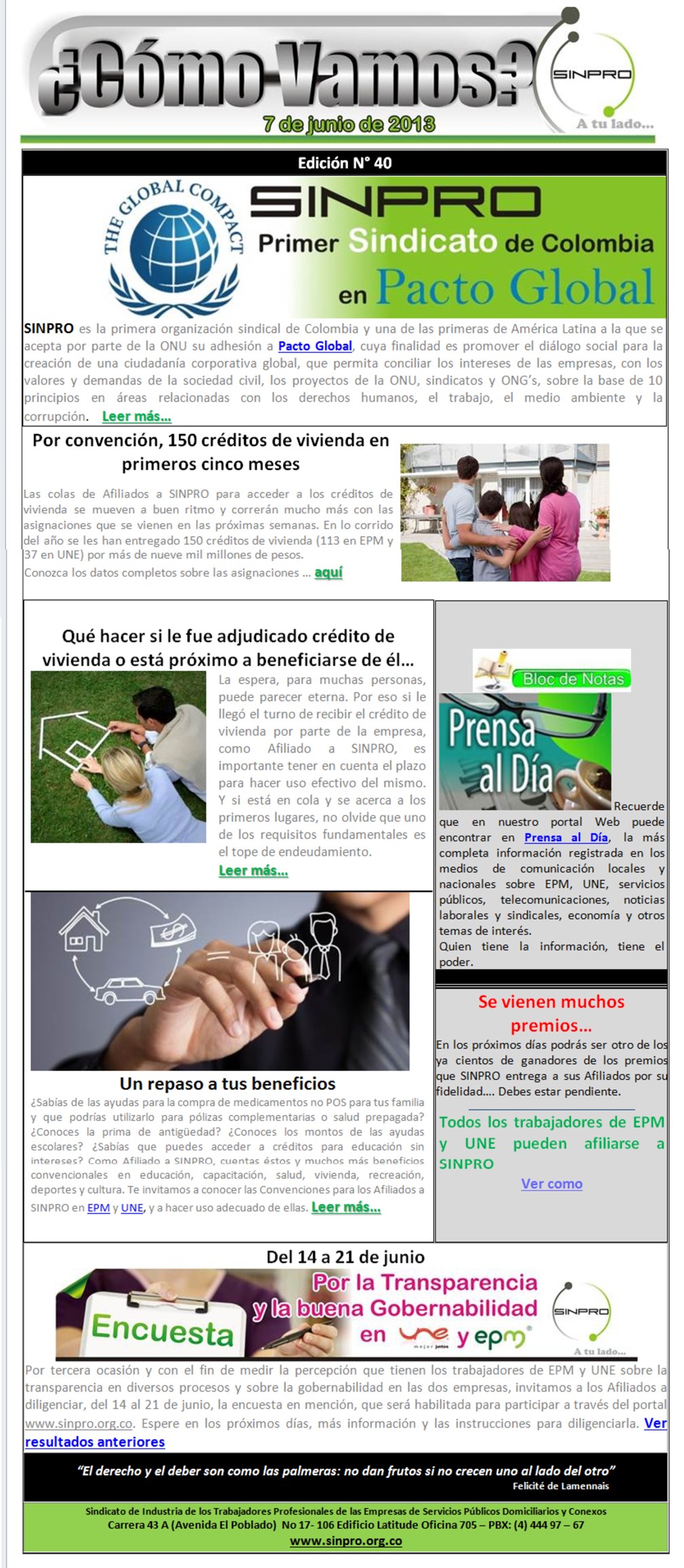 Cómo vamos (histórico)